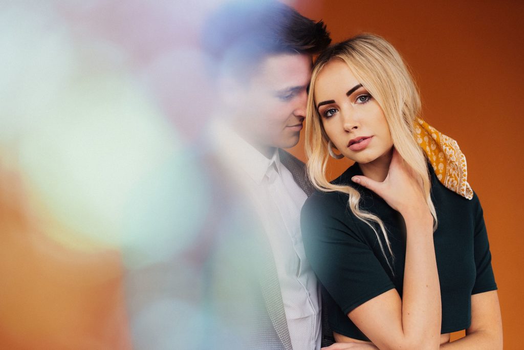 Morgan and Iszac | Editorial Studio Couples Session - Eden Strader Blog